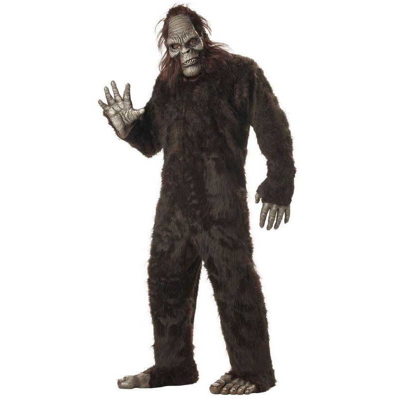 Deluxe Men s Big Foot Costume Classic Sasquatch Outfit