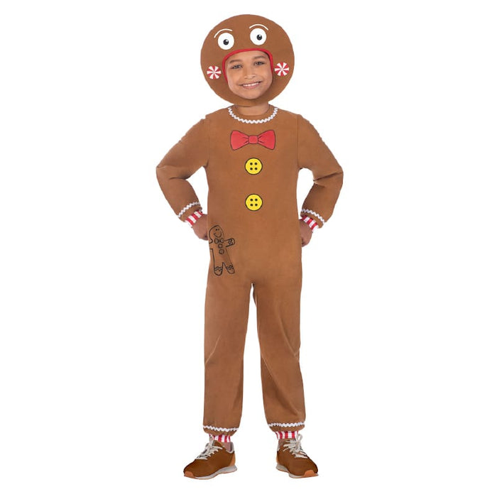 Gingerbread Man Costume, Child – Jokers Costume Mega Store