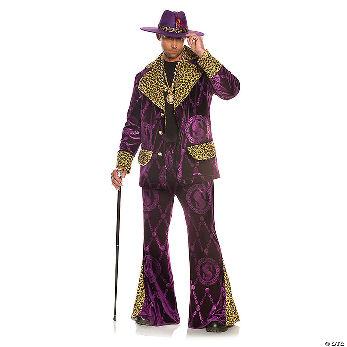 Pimp Big Player Adult Costume – Jokers Costume Mega Store