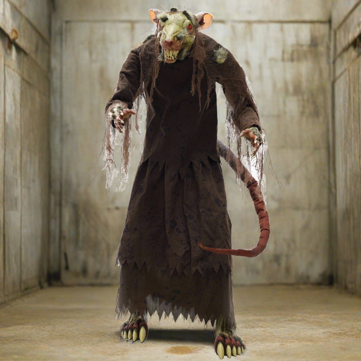 60-inch Animated Mangey Rat Prop for Spooky Halloween Decor – Jokers ...