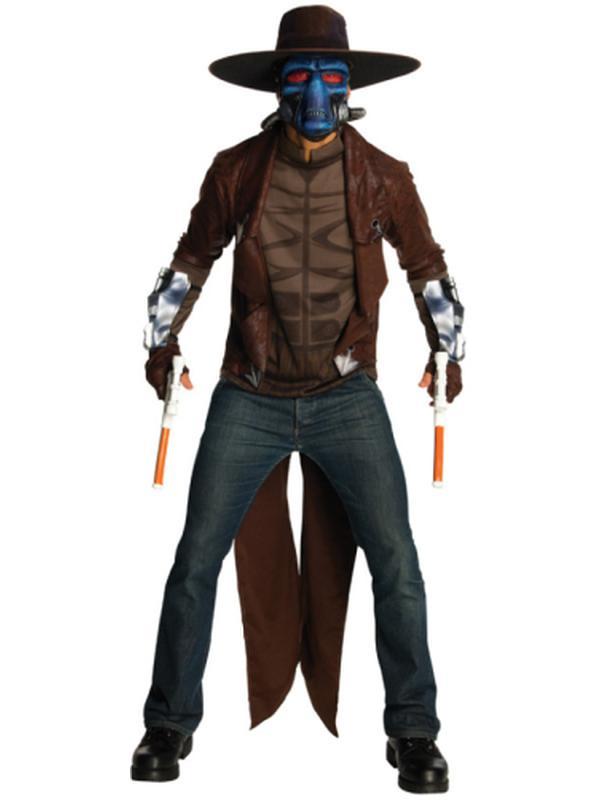 Deluxe XL Cad Bane Set - Jacket, Shirt, Hat, Mask, Gauntlets – Jokers ...