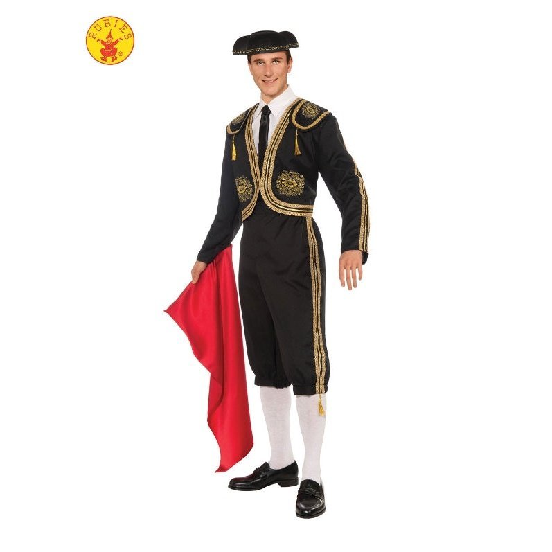 Matador Costume, Adult Standard Size - Jokers Costume Mega Store